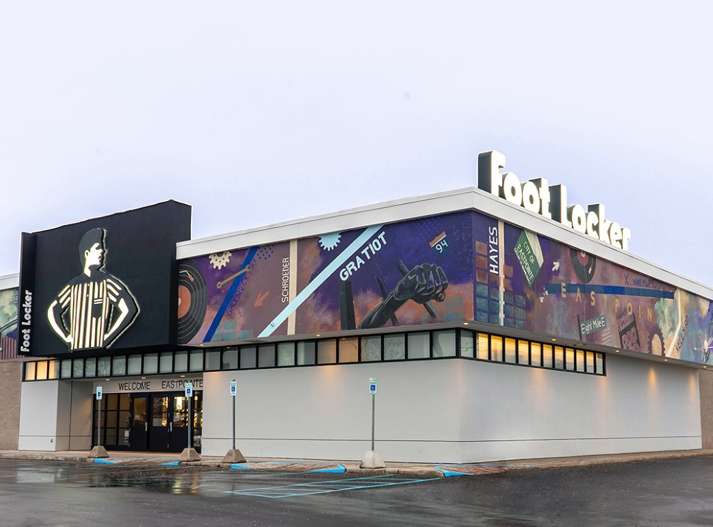 Foot Locker 8 Mile Detroit MI Tricarico Architecture And Design Foot Locker 8 Mile Detroit MI Tricarico Architecture And Design